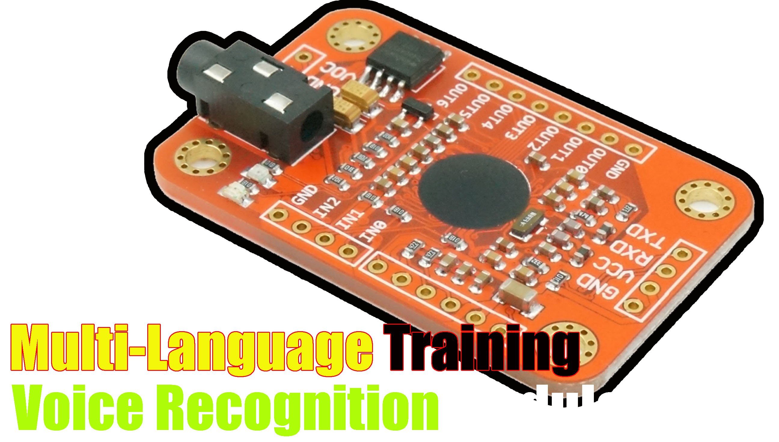 Voice Recognition Module V31 Multi Language Commands Training Arduino