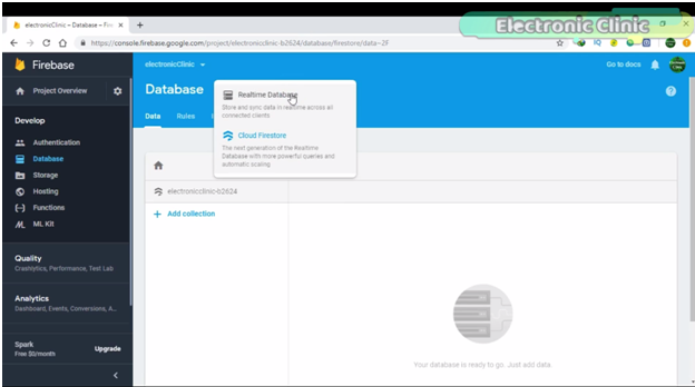 Nodemcu firebase database Tutorial Nodemcu firebase database Tutorial