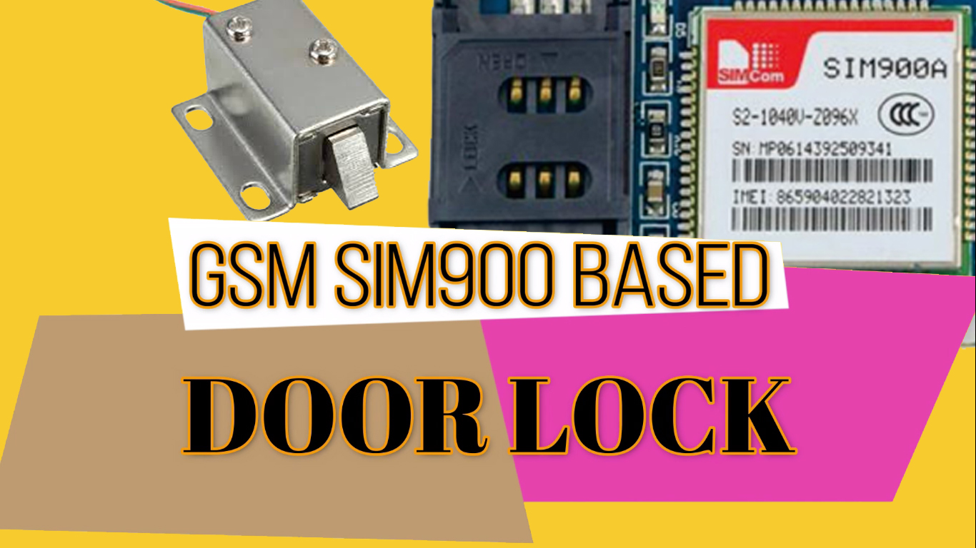 Door Lock System Using Arduino And Gsm Wireless Electronic Lock