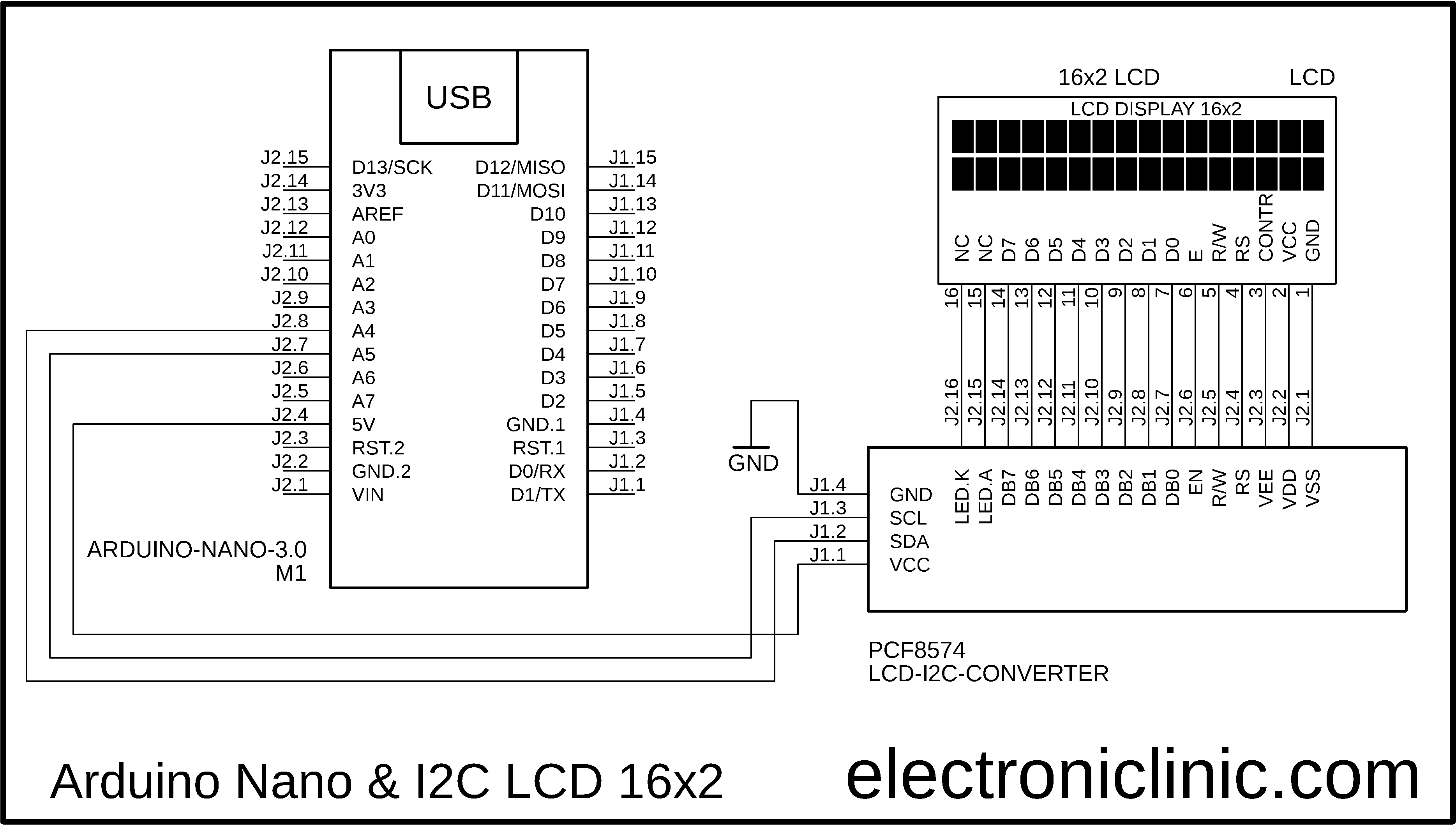 Arduino Nano V30 Vs Arduino Uno Arduino Nano I2c Lcd