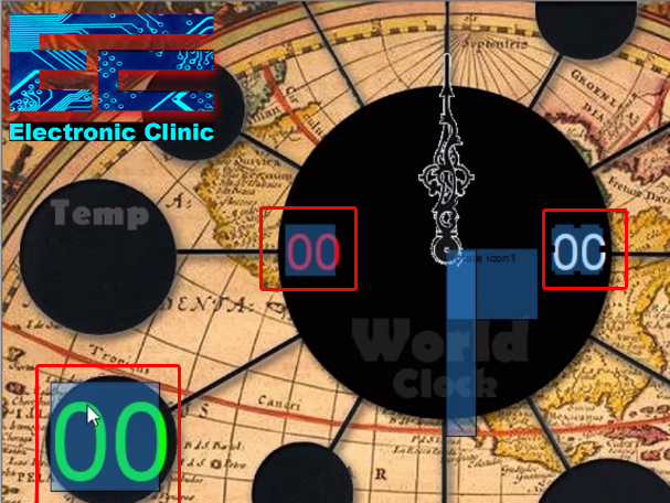 Diy Digital World Clock Using Nodemcu Esp8266 And Hmi Tft Lcd