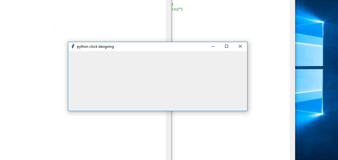 Tkinter Python Clock Designing Tutorial For Beginners