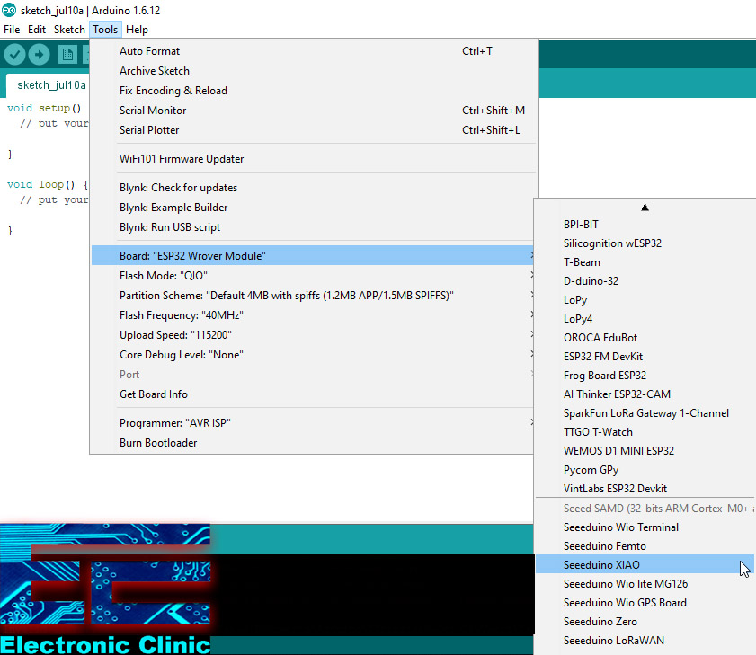 Seeeduino Xiao Pinout Specifications And Programming Using Arduino Ide