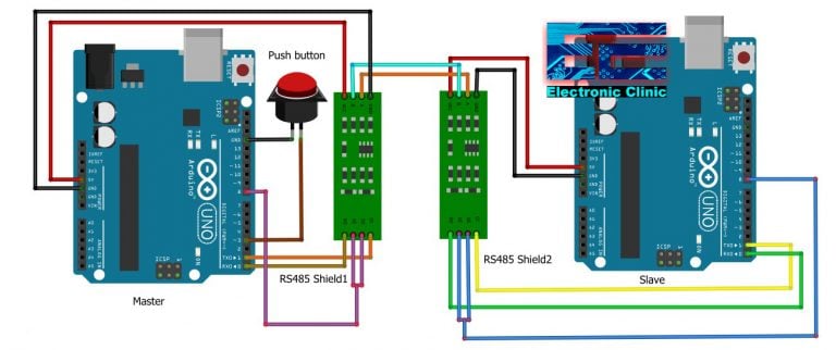 Arduino Modbus RS485, Arduino RS485 Master and Slave