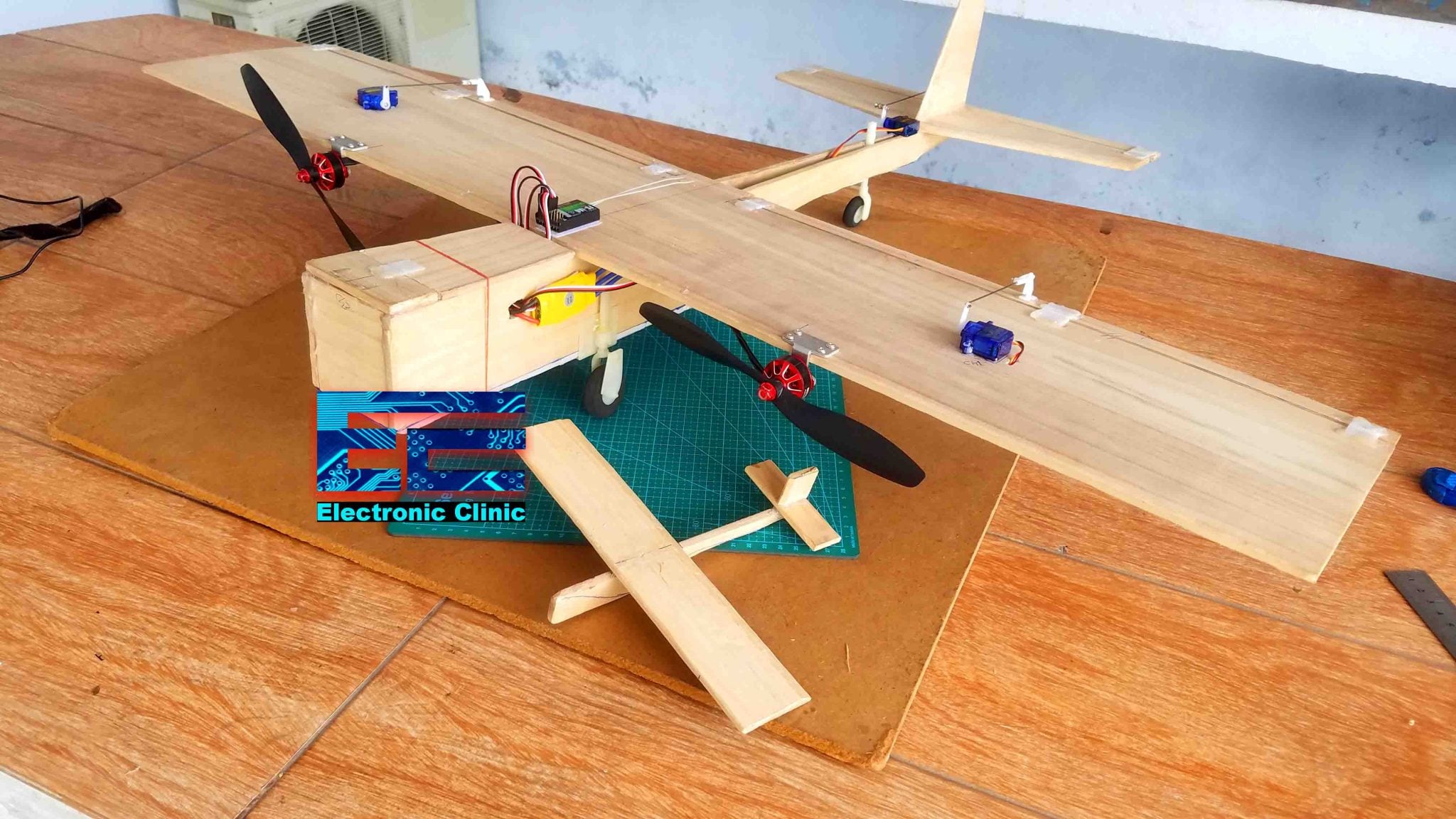 RC Plane Designing Calculations, Making, and Flight Test