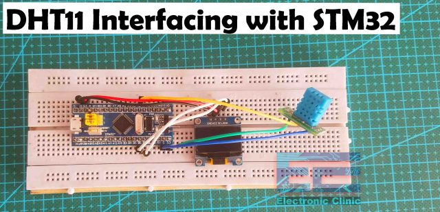 Stm32 And Dht11 Library Circuit Diagram And Programming Using Arduino Ide
