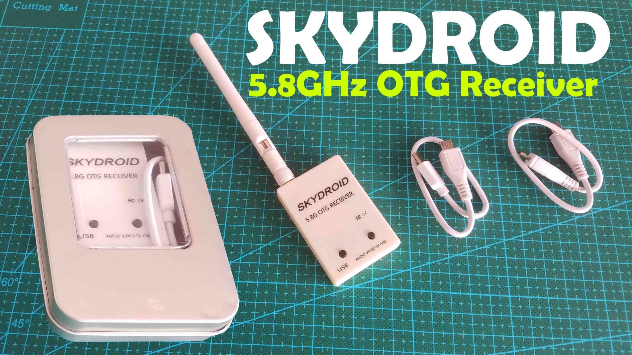 5.8GHz FPV Camera, HD Wireless Camera with OTG Receiver for Android