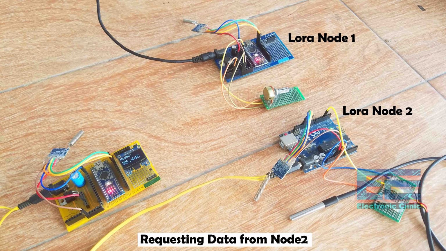 LoRa Network, Master Arduino LoRa to Multiple Arduino Lora Nodes, LoRa ...