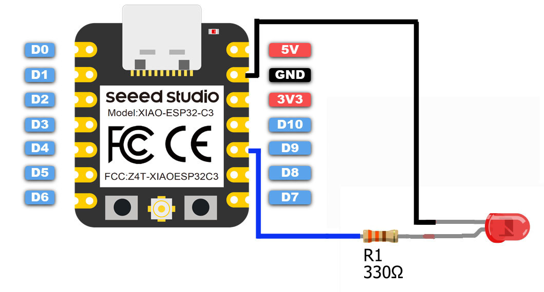 Xiao Esp32c3 Getting Started Tutorial With Projects Esp32 C3
