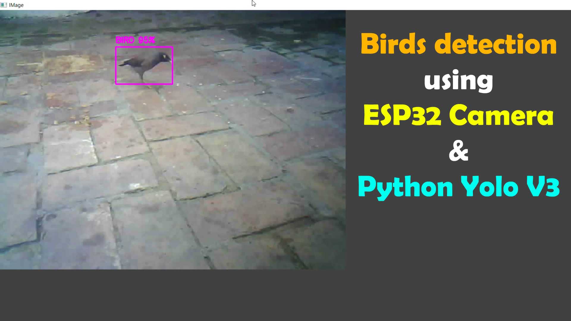 Esp32 Cam With Python Opencv Yolo V3 For Object Detection And Identification