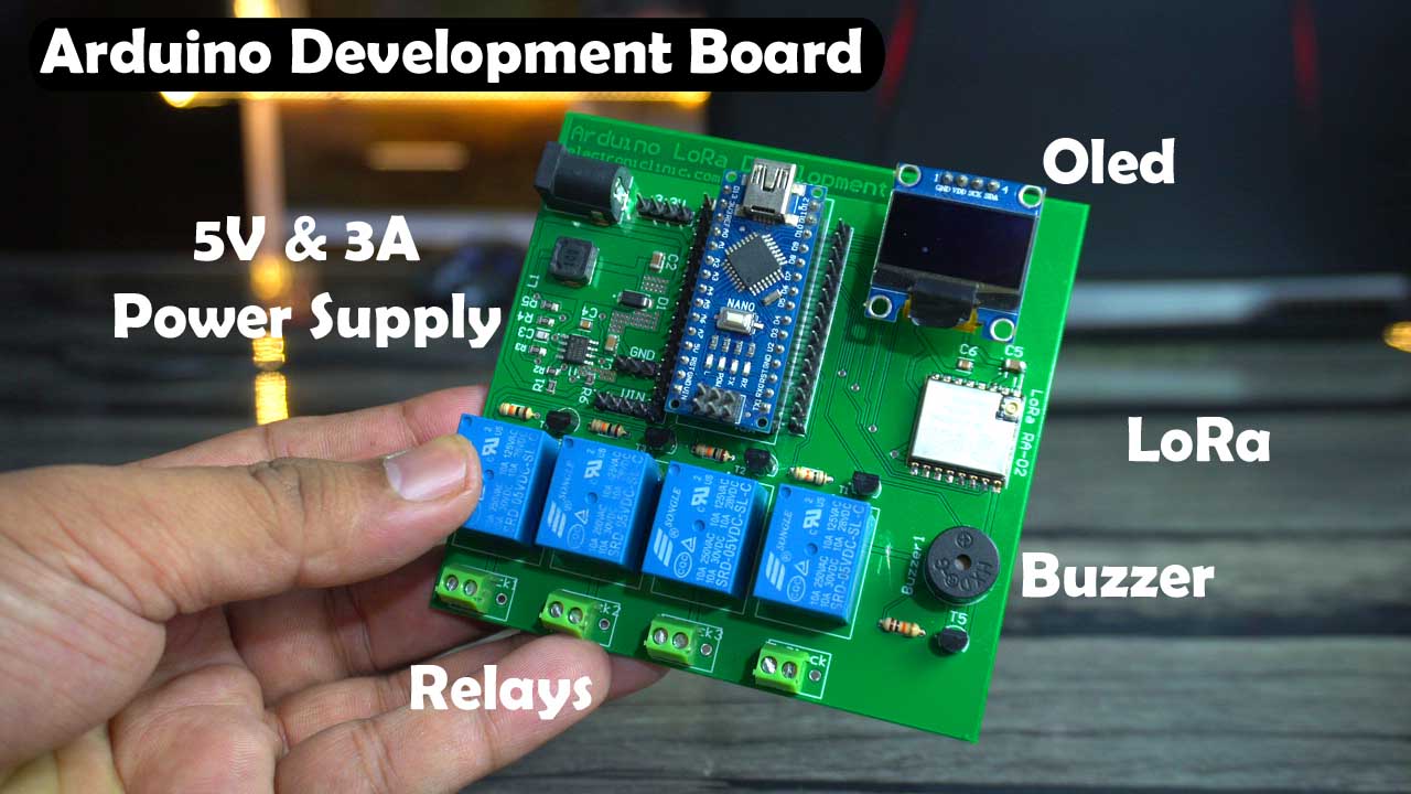 How To Make Arduino Development Board With 5v 3a Power Supply