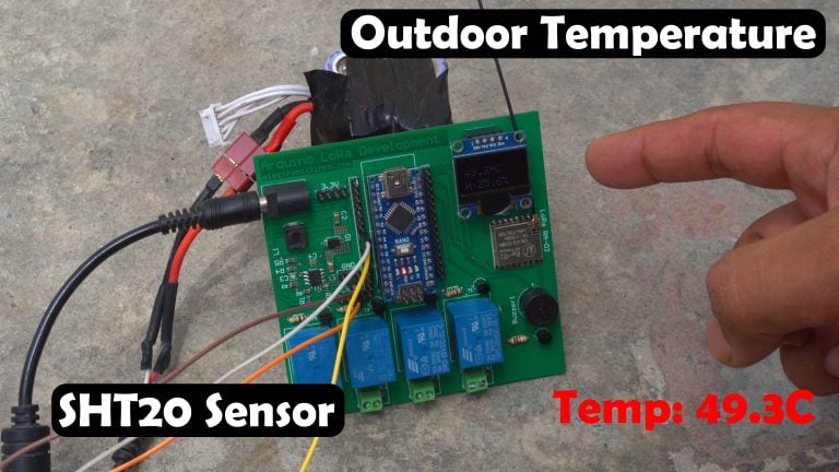 SHT20 Temperature & Humidity Sensor Arduino, measure atmospheric ...