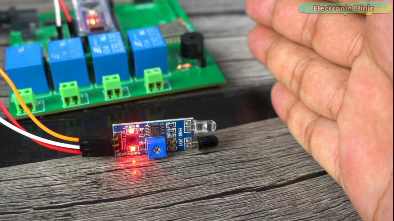 Arduino Ir Sensor And Buzzer Circuit Diagram And Programming