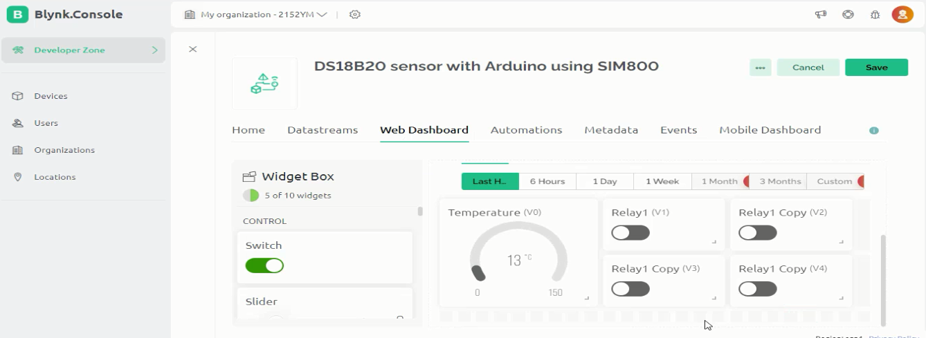 Arduino Sim800l Blynk Arduino Publish Data To Blynk Arduino Blynk