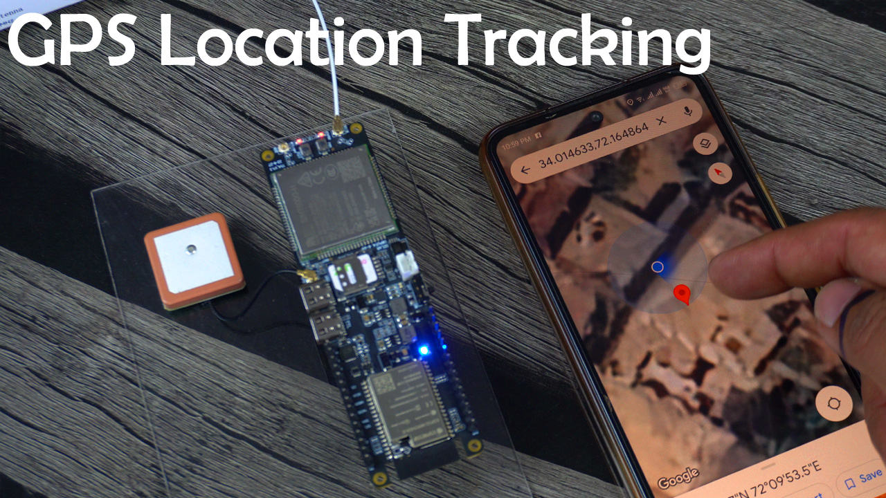 ESP32 GPS Tracker using SIM7600G-H 4G LTE with Google Maps ESP32 GPS Tracker using SIM7600G-H 4G LTE with Google Maps