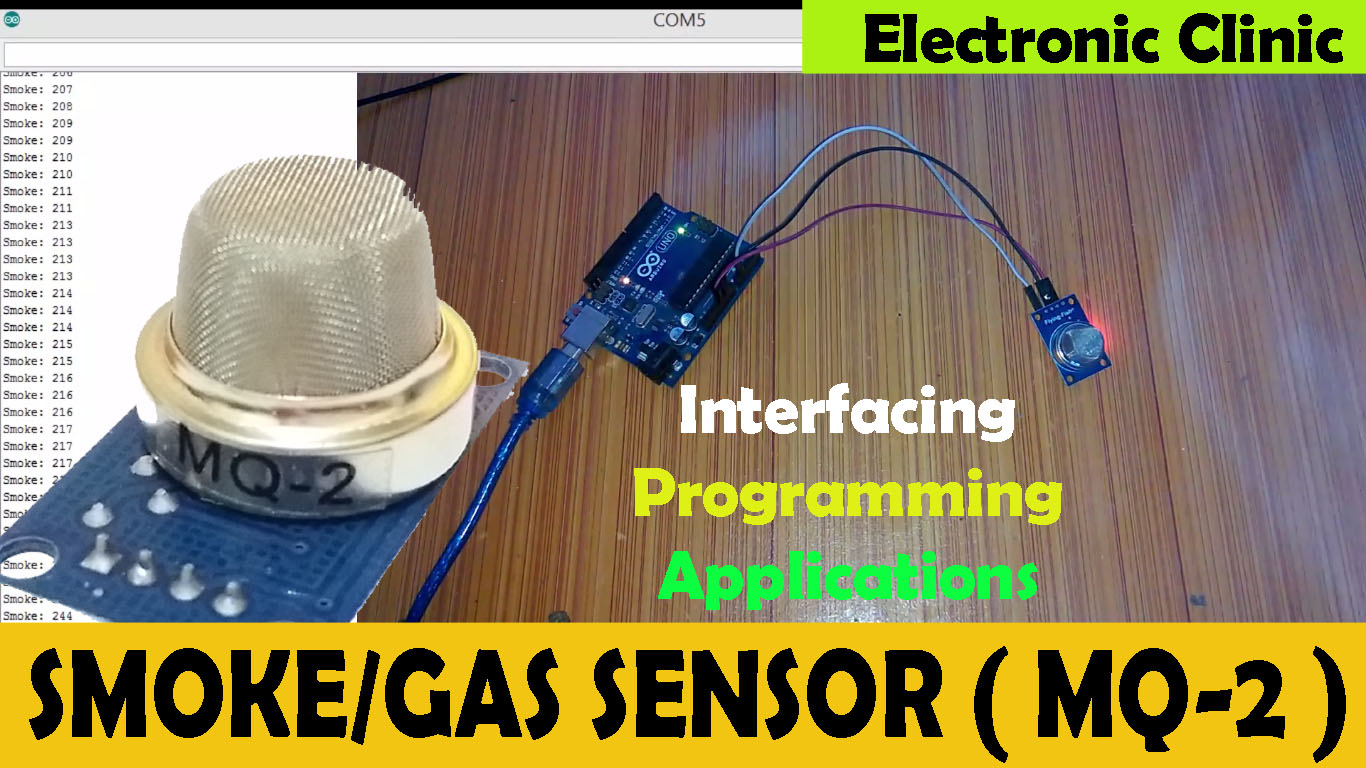 Arduino gas sensor MQ2, Smoke Detector, Programming & Circuit Arduino gas sensor MQ2, Smoke Detector, Programming & Circuit
